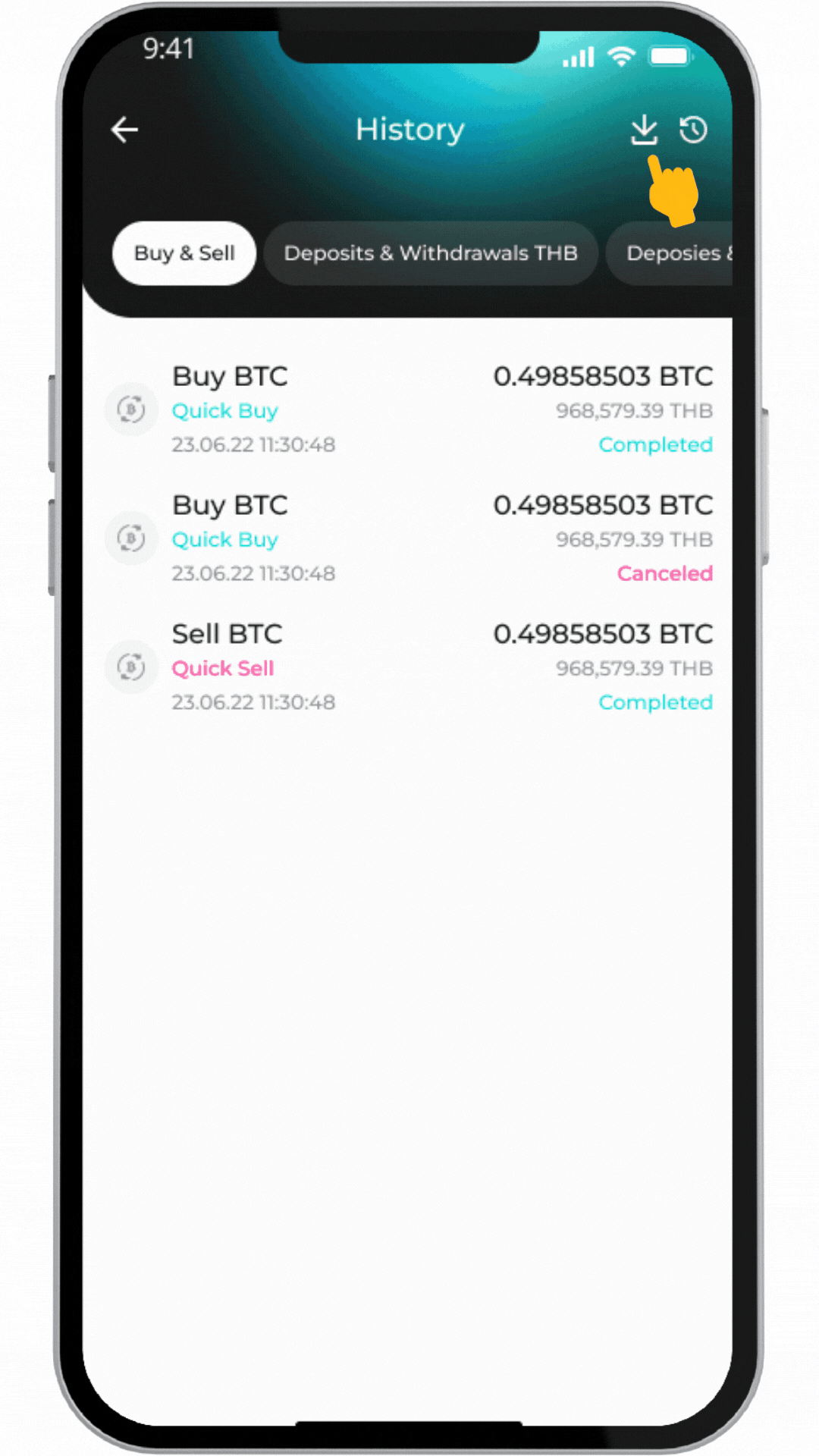 How to request transaction history – Help Center
